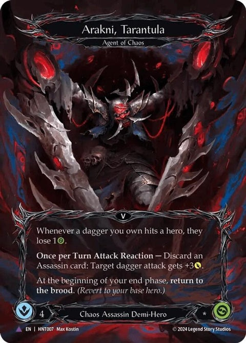 fab-singles-th-araknitarantula-HNT007-MV – Dice & Destiny
